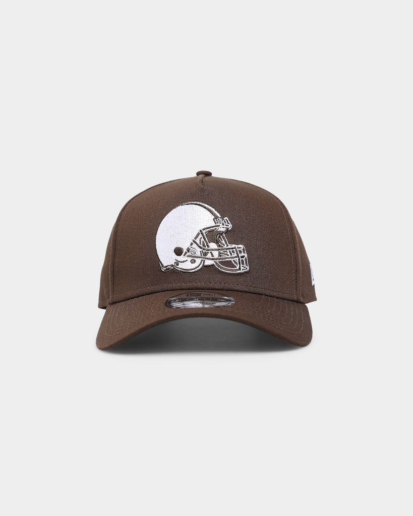 New Era Cleveland Browns 'Walnut Brown' 9FORTY A-Frame Snapback Walnut ...