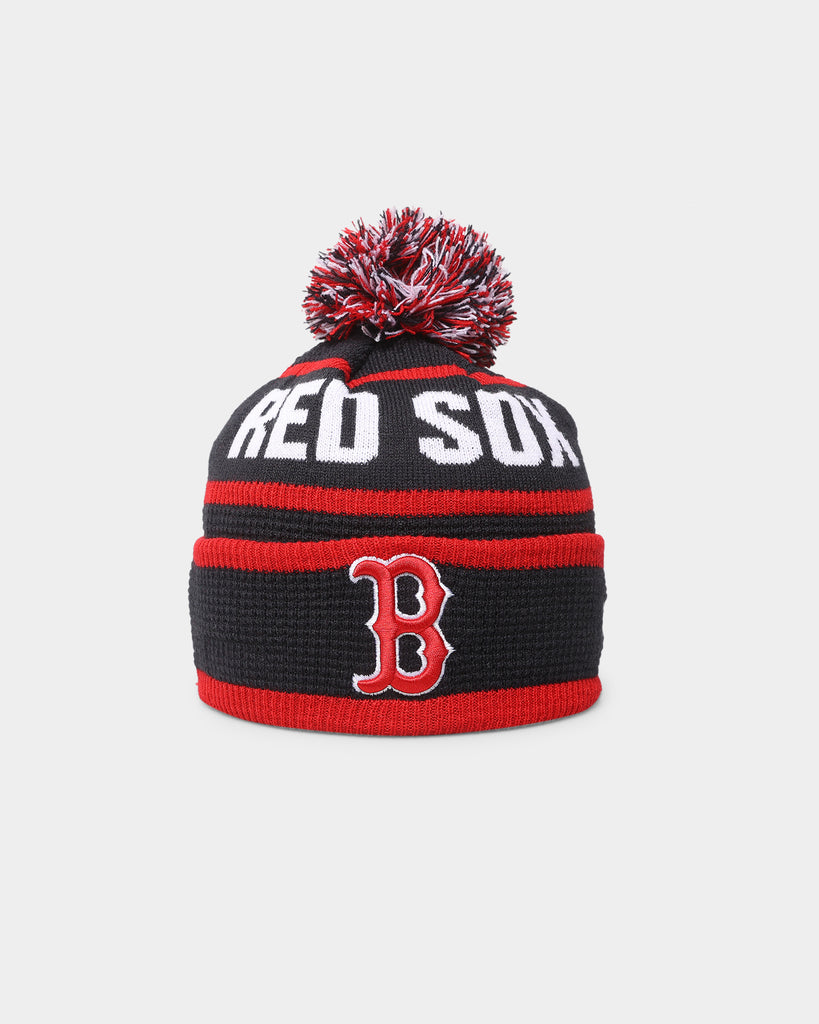 New Era Boston Red Sox Waffle Knit Beanie Original Team Colours ...