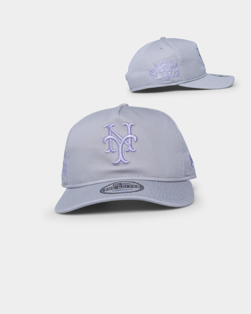 New Era New York Mets 'Purple Smoke' Old Golfer Snapback Grey/Lavender ...