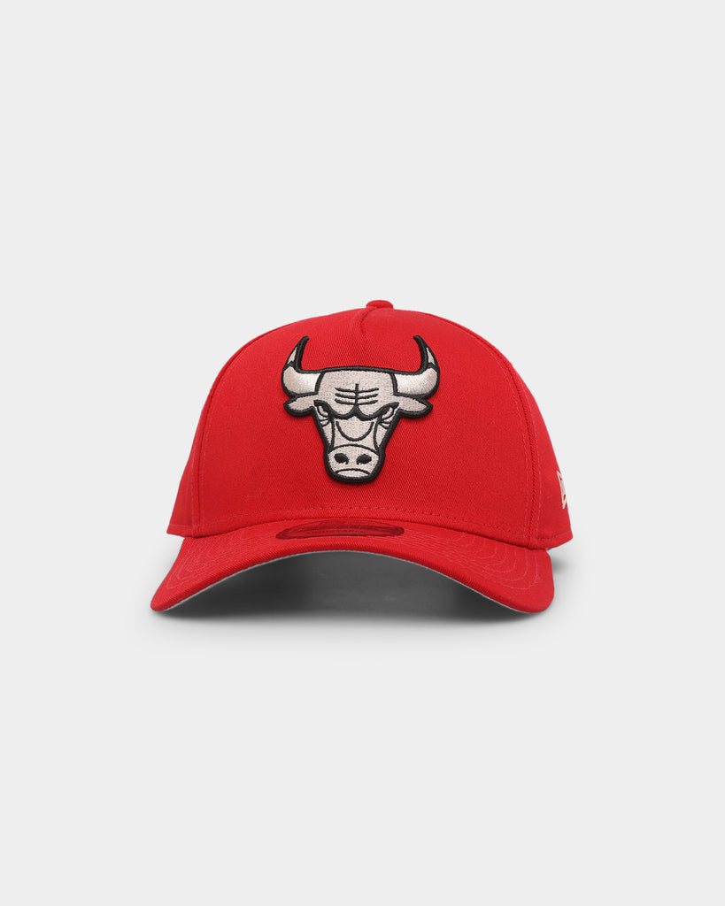 New Era Chicago Bulls 'Scarlet Stone' 9FORTY A-Frame Snapback Scarlet ...