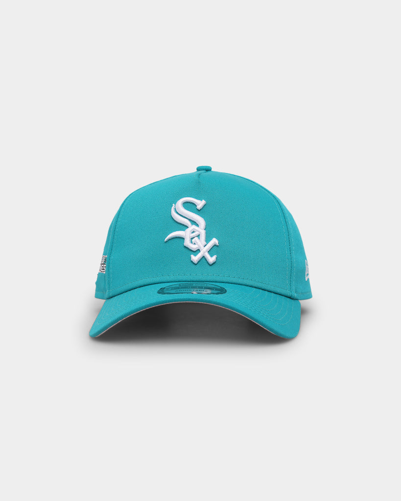New Era Chicago White Sox 'Teal Pink' 9FORTY A-Frame Snapback Teal/Pin | Culture Kings US