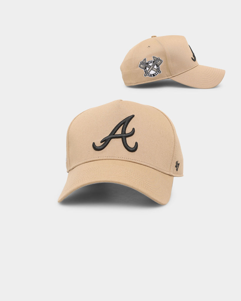 47 Brand Atlanta Braves 'Khaki Stadium' Sure Shot 47 MVP DT Snapback K ...