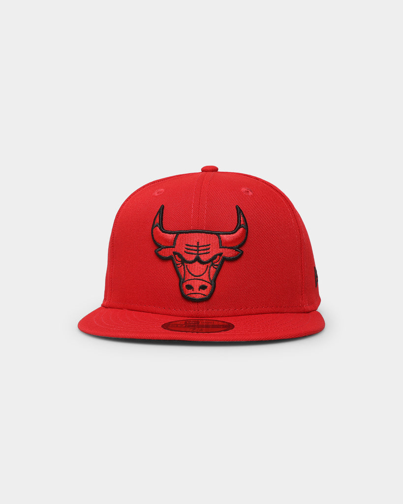 New Era Chicago Bulls 'Core Scarlet/Black' 59FIFTY Fitted Scarlet/Blac ...