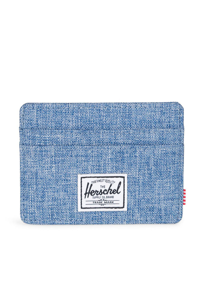 Herschel Bag CO Charlie Crosshatch Wallet Indigo | Culture Kings US