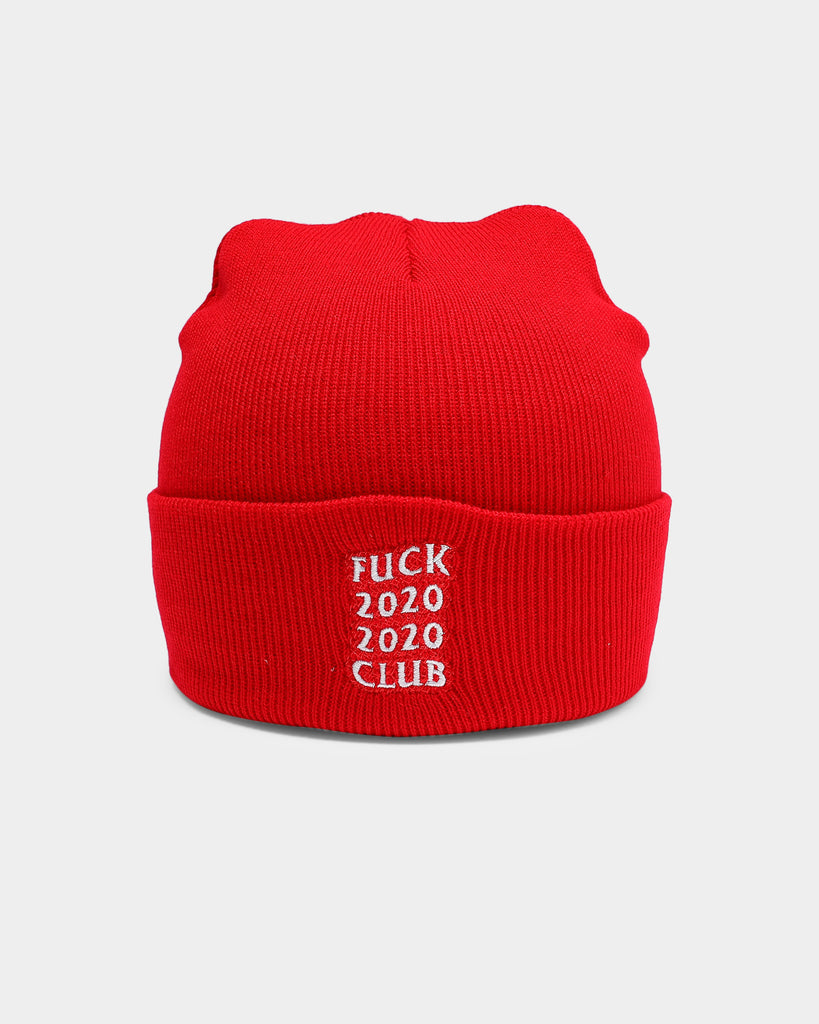 Goat Crew F*CK 2020 Club Beanie Red | Culture Kings US