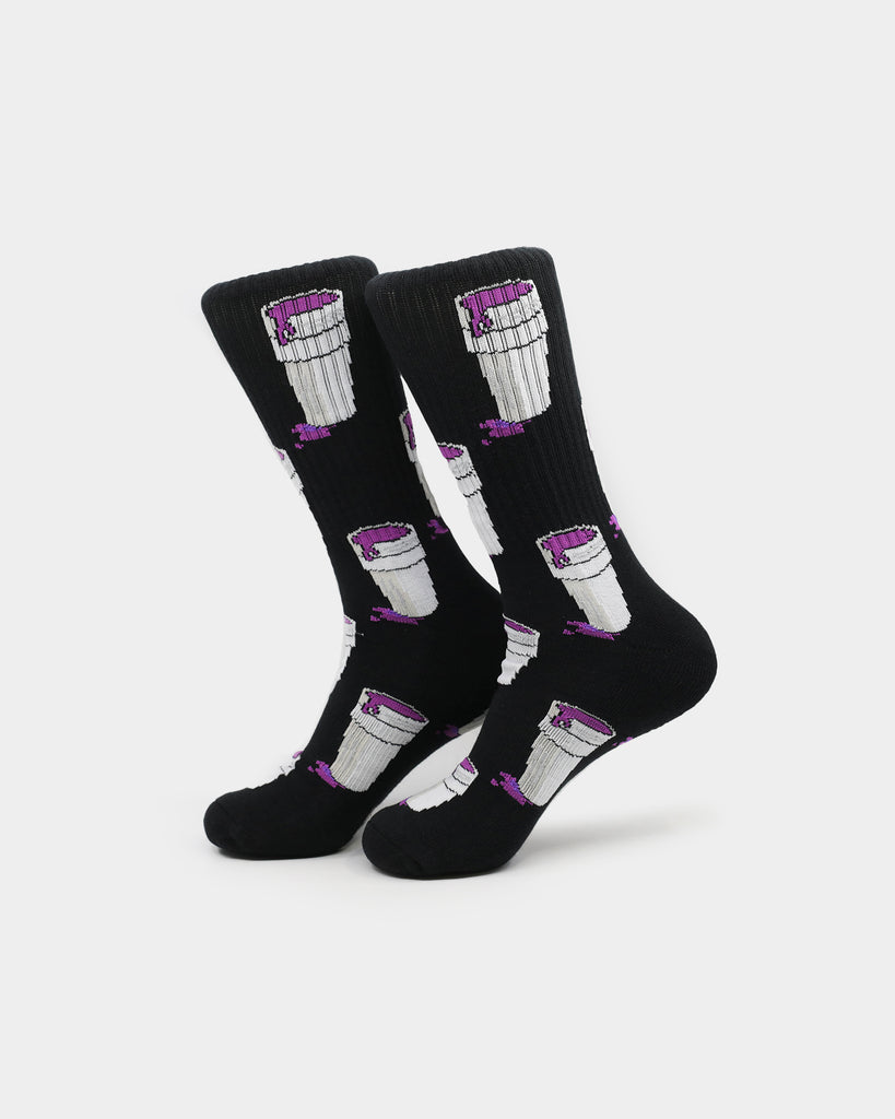 Goat Crew Lean Socks Black | Culture Kings US