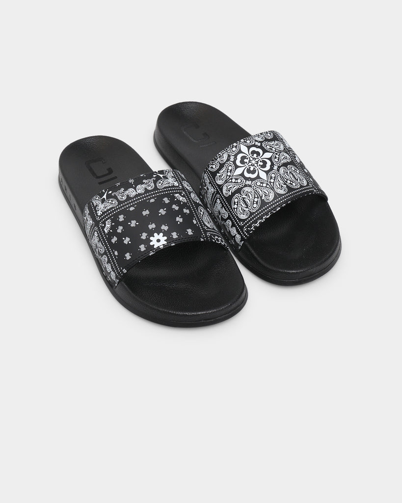 Carré Bandana Ultra Classique Slides Black/White | Culture Kings US