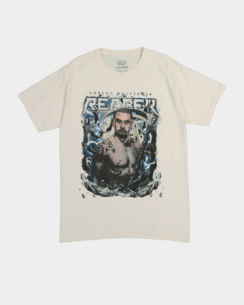 Goat Crew X Robert Whittaker Vintage T-Shirt Off White | Culture Kings US